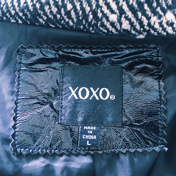 XOXO | Jackets & Coats | Black And White Womens Winter Coat | Poshmark